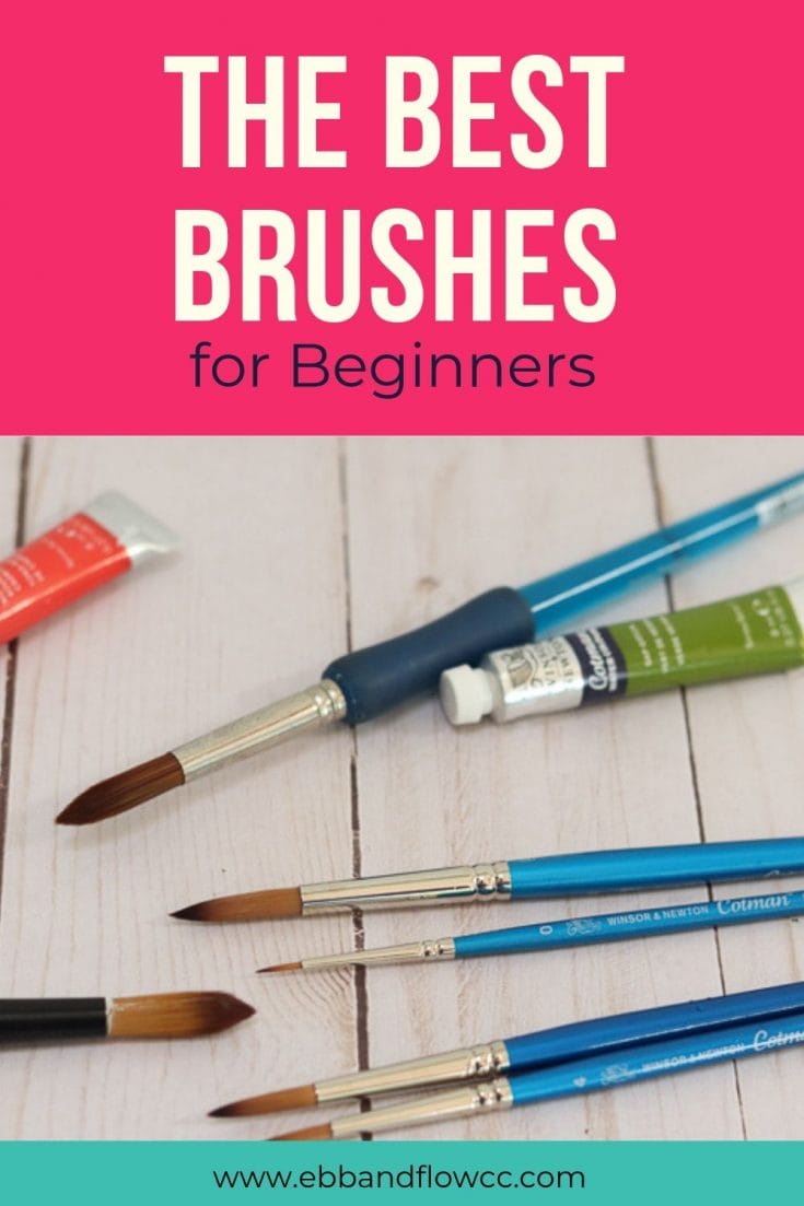 The Best Watercolor Brushes for Beginners - Ebb and Flow Creative Co