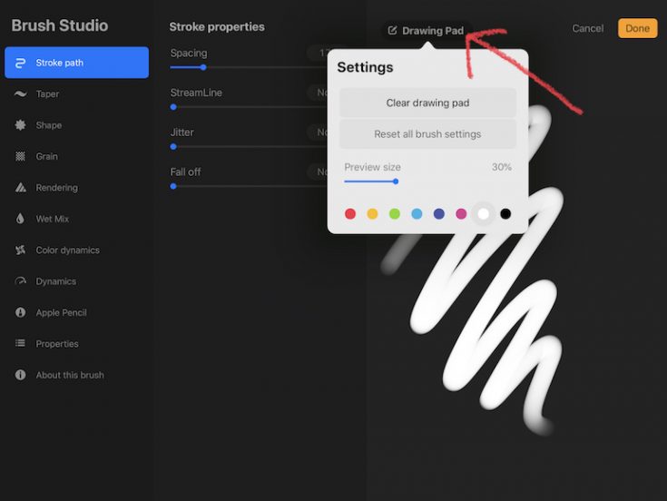 All About the Procreate 5 Brush Studio - Ebb and Flow Creative Co