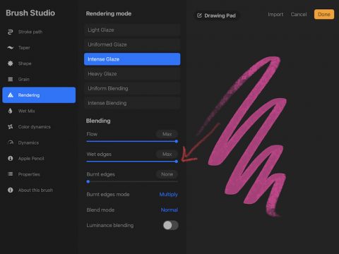 All About the Procreate 5 Brush Studio - Ebb and Flow Creative Co