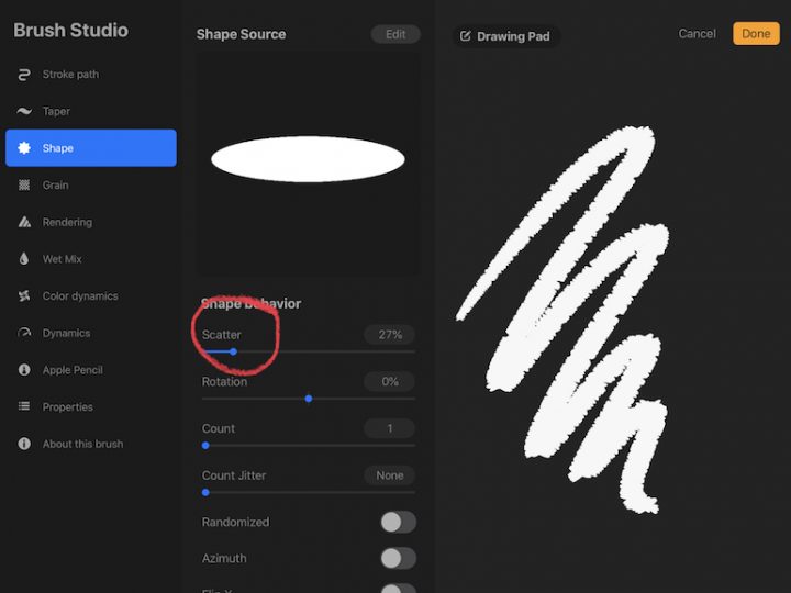 All About the Procreate 5 Brush Studio - Ebb and Flow Creative Co