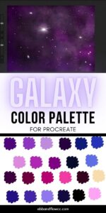 Galaxy Color Palette for Procreate - Ebb and Flow Creative Co