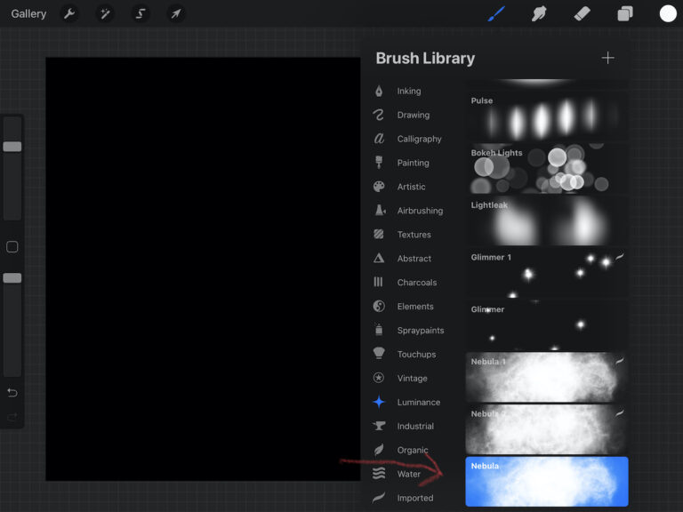 Procreate Galaxy Tutorial - Ebb and Flow Creative Co