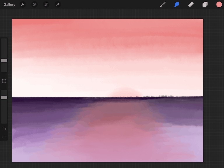 Sunset Color Palette for Procreate - Ebb and Flow Creative Co