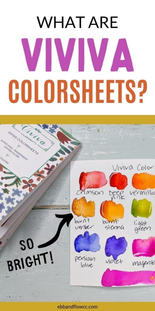 Viviva Colorsheets Review - Ebb and Flow Creative Co