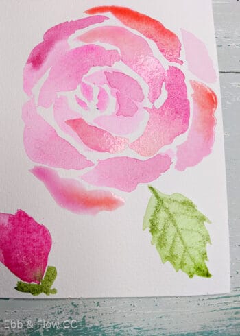 Watercolor Rose Tutorial: The Easy Way to Paint Roses - EbbandFlowCC