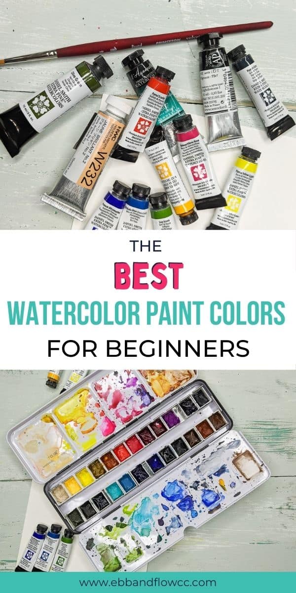 Watercolor Starter Colors: The Colors to Buy When Starting Out - Ebb ...