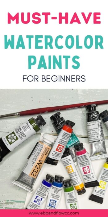 Watercolor Starter Colors: The Colors to Buy When Starting Out - Ebb ...