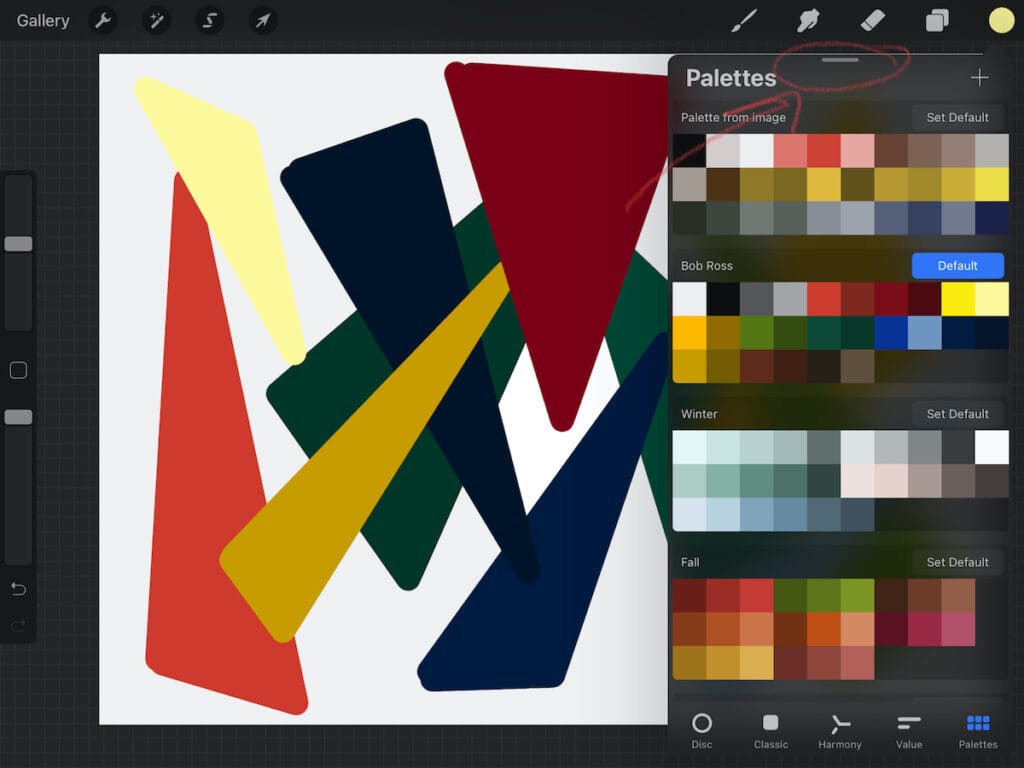How to Use the Color Picker in Procreate 5X - Ebb and Flow Creative Co