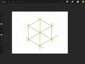Using the Drawing Guides in Procreate - Ebb and Flow Creative Co