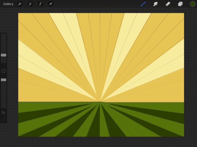 Using The Drawing Guides In Procreate Ebb And Flow Creative Co