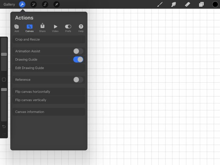 Using The Drawing Guides In Procreate Ebb And Flow Creative Co