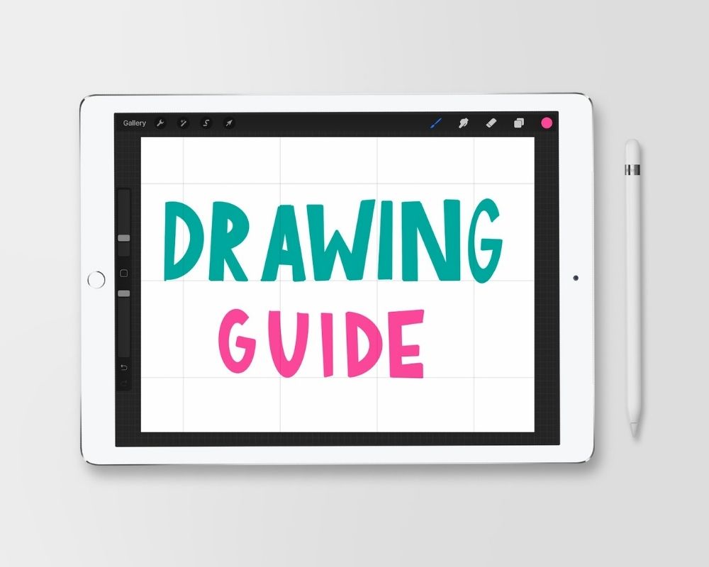 Using The Drawing Guides In Procreate Ebb And Flow Creative Co