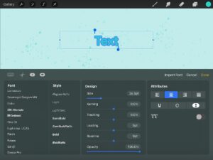 How to Add Text in Procreate - Ebb and Flow Creative Co