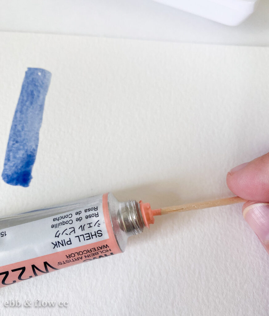 How to Use Watercolor Tubes - Ebb and Flow Creative Co