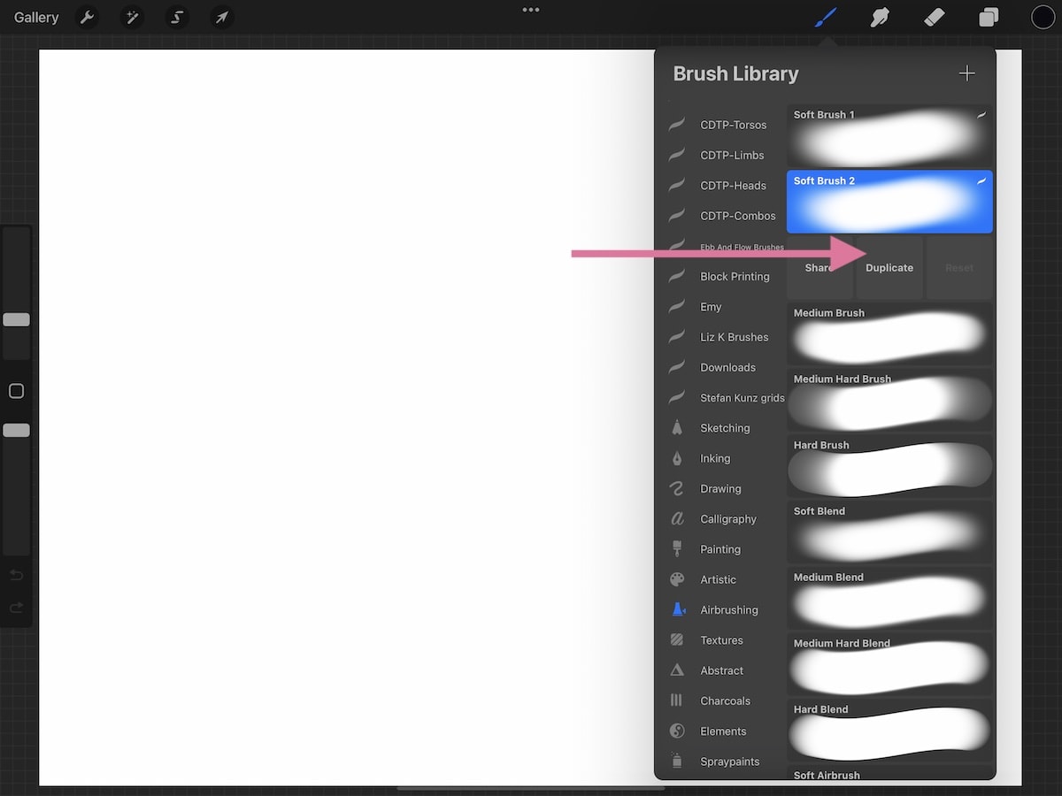 How To Make A Blending Brush For Procreate Ebb And Flow Creative Co