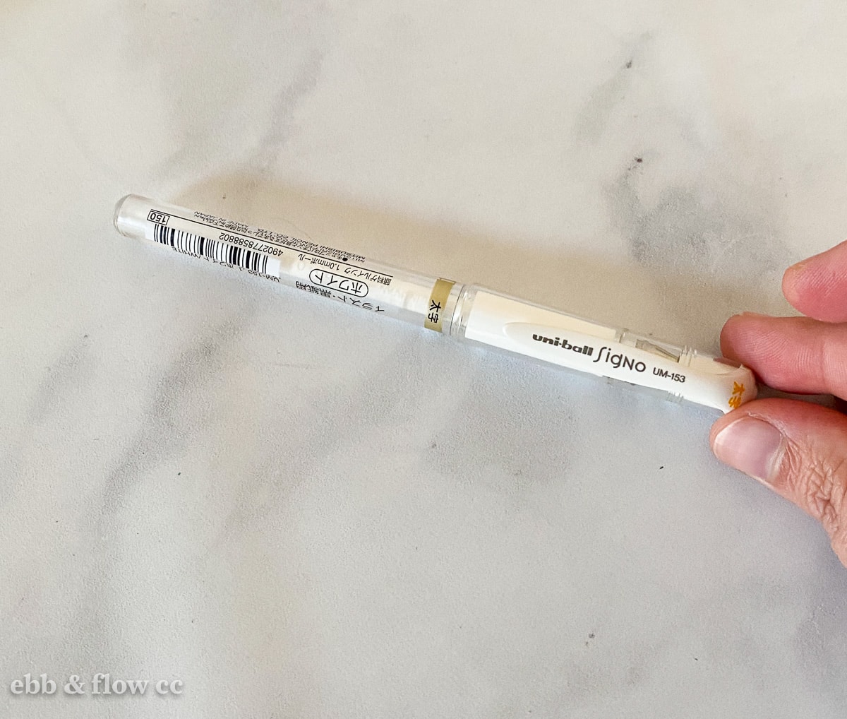 The Best White Pen for Watercolor - Ebb and Flow Creative Co