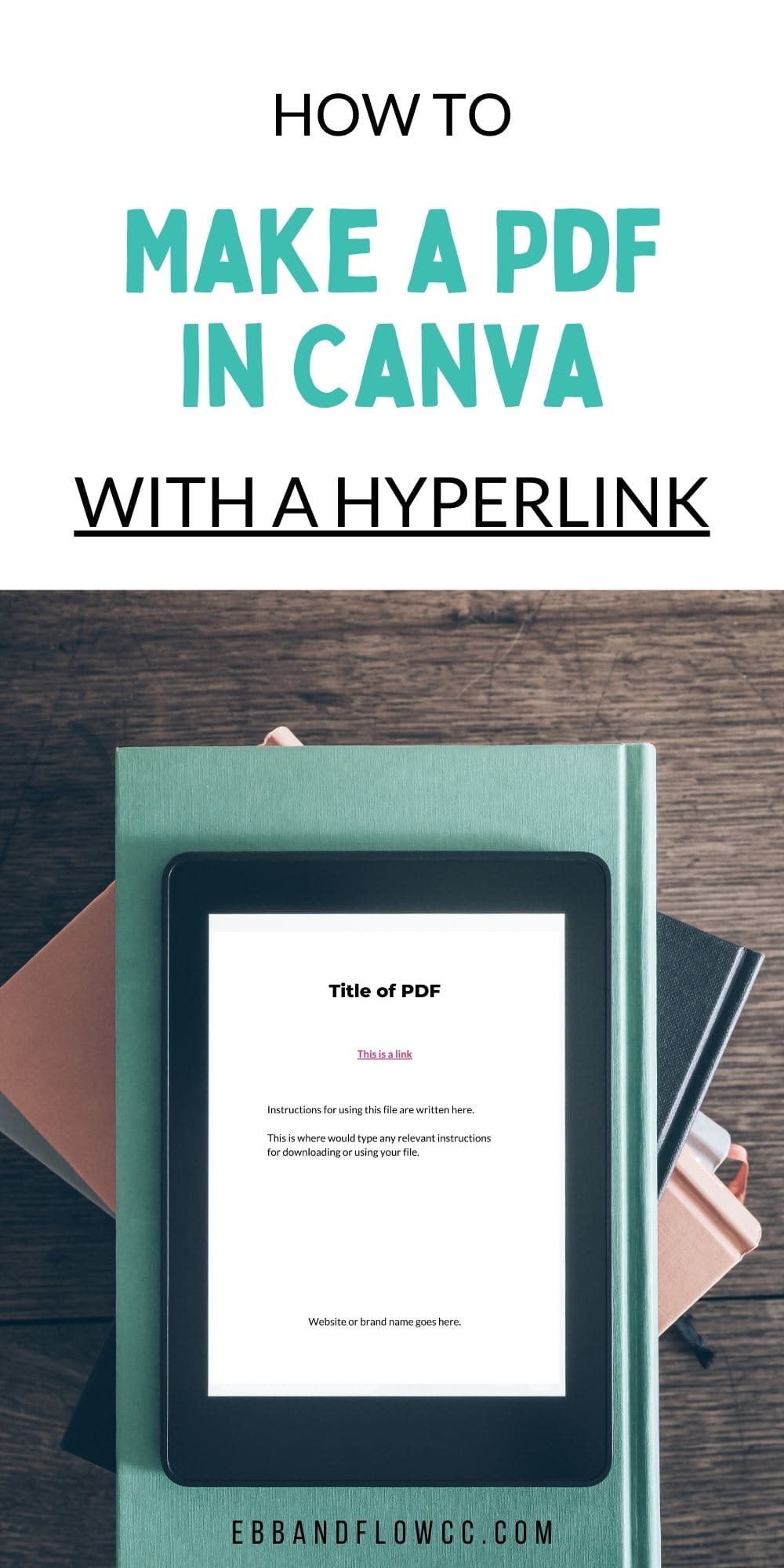 How To Make A PDF In Canva With A Hyperlink Ebb And Flow Creative Co