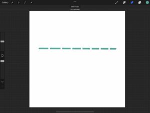 How to Make a Dashed Line in Procreate - Ebb and Flow Creative Co