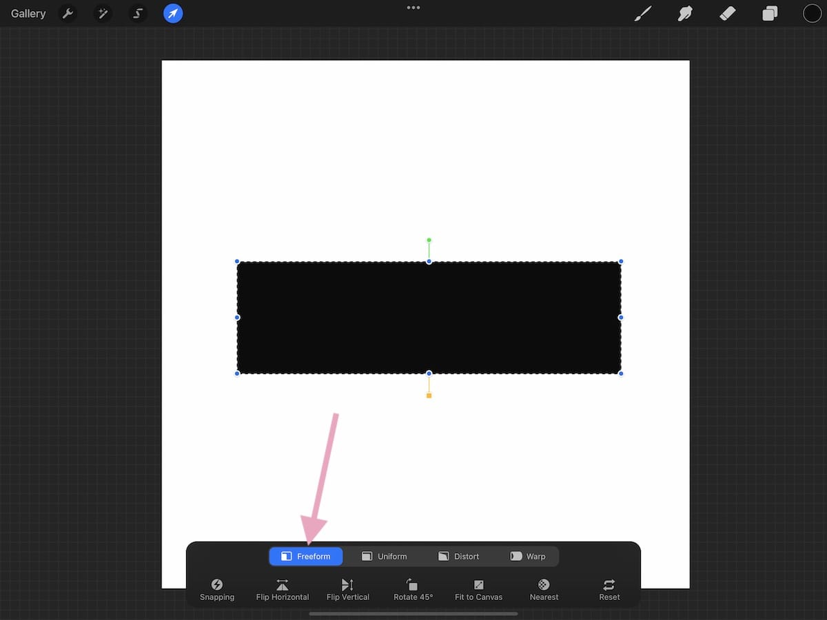 How To Make A Dashed Line In Procreate Ebb And Flow Creative Co