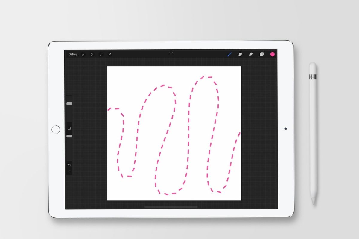 How To Make A Dashed Line In Procreate Ebb And Flow Creative Co