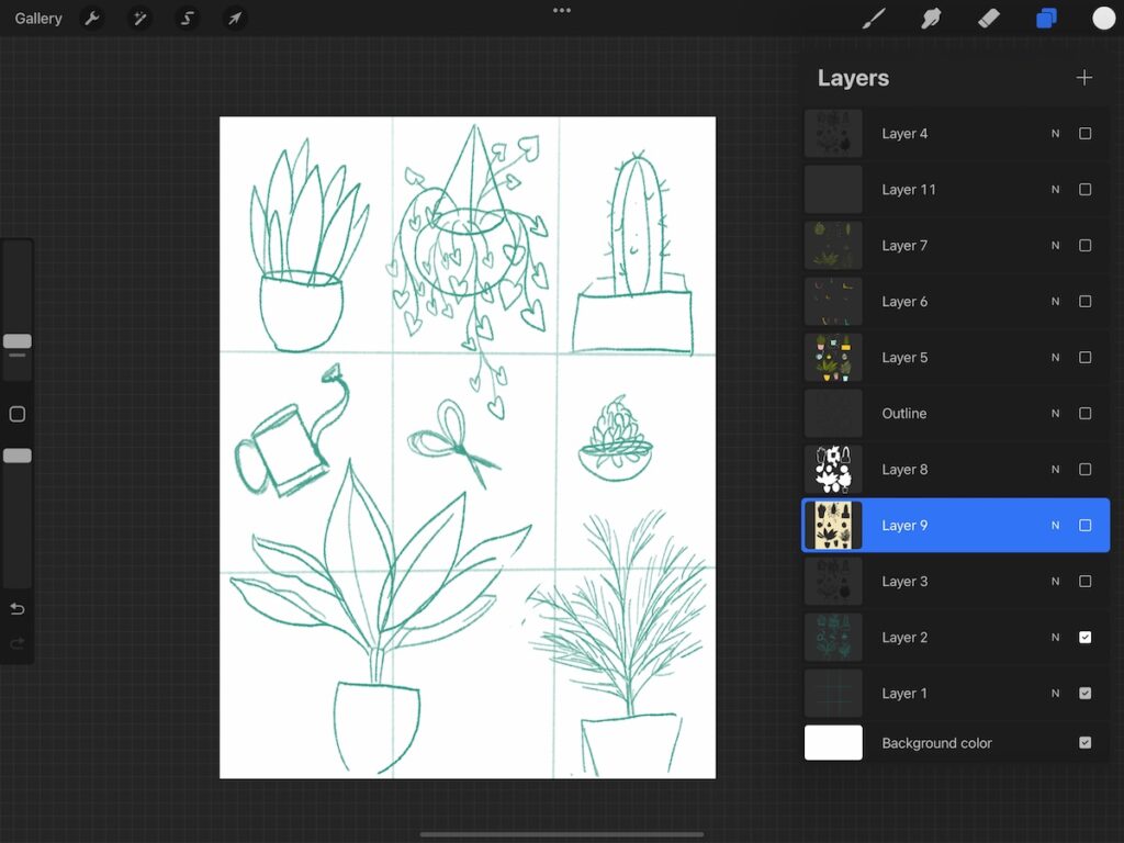 How to Make Stickers with Procreate - Ebb and Flow Creative Co