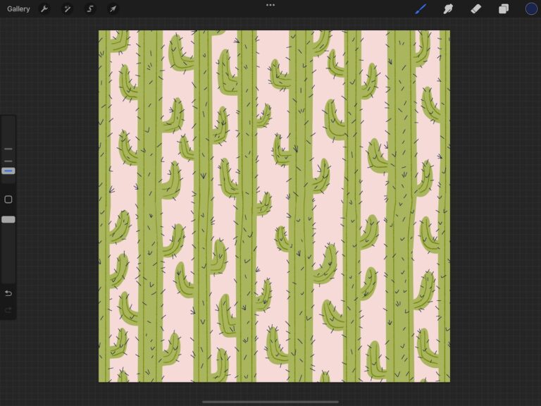How to Make a Repeating Pattern in Procreate - Ebb and Flow Creative Co
