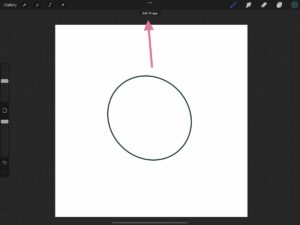 How to Make a Perfect Circle in Procreate - Ebb and Flow Creative Co