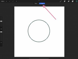 How to Make a Perfect Circle in Procreate - Ebb and Flow Creative Co