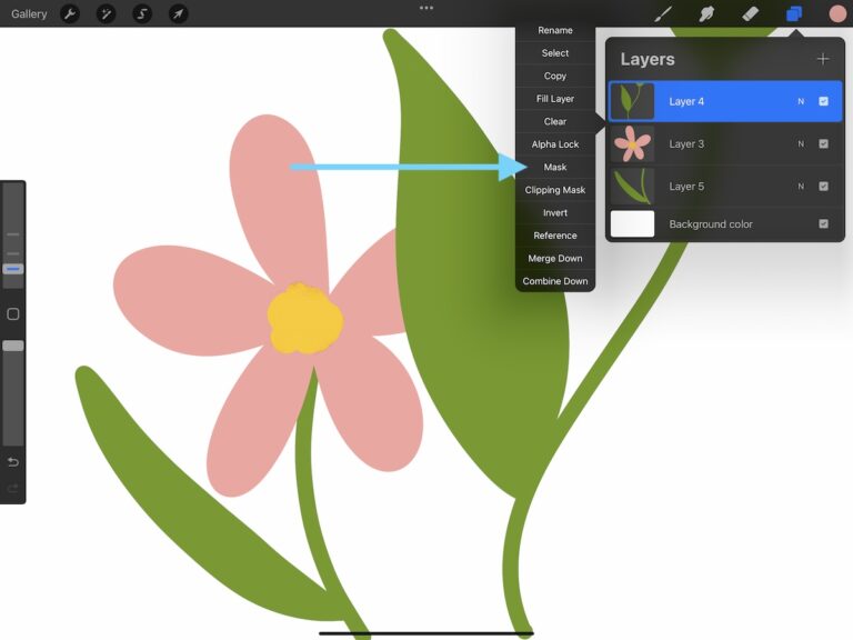 How To Use Clipping Masks In Procreate Ebb And Flow Creative Co