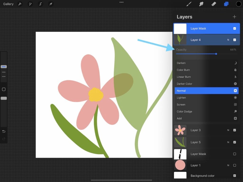 How to Use Clipping Masks in Procreate - Ebb and Flow Creative Co