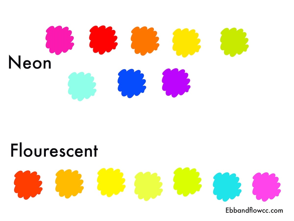 How to Make a Glowing Neon Procreate Brush - Ebb and Flow Creative Co