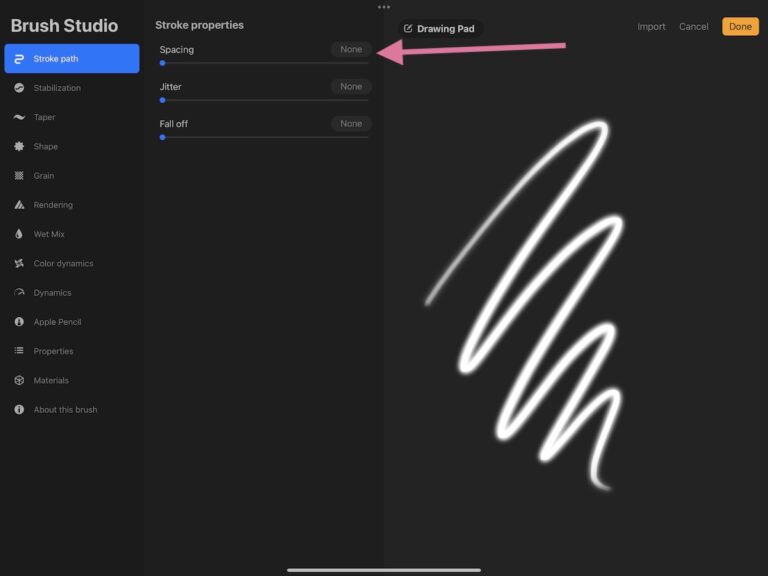 How to Make a Glowing Neon Procreate Brush - Ebb and Flow Creative Co